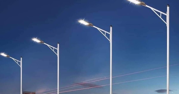 Street Light Pole Installation